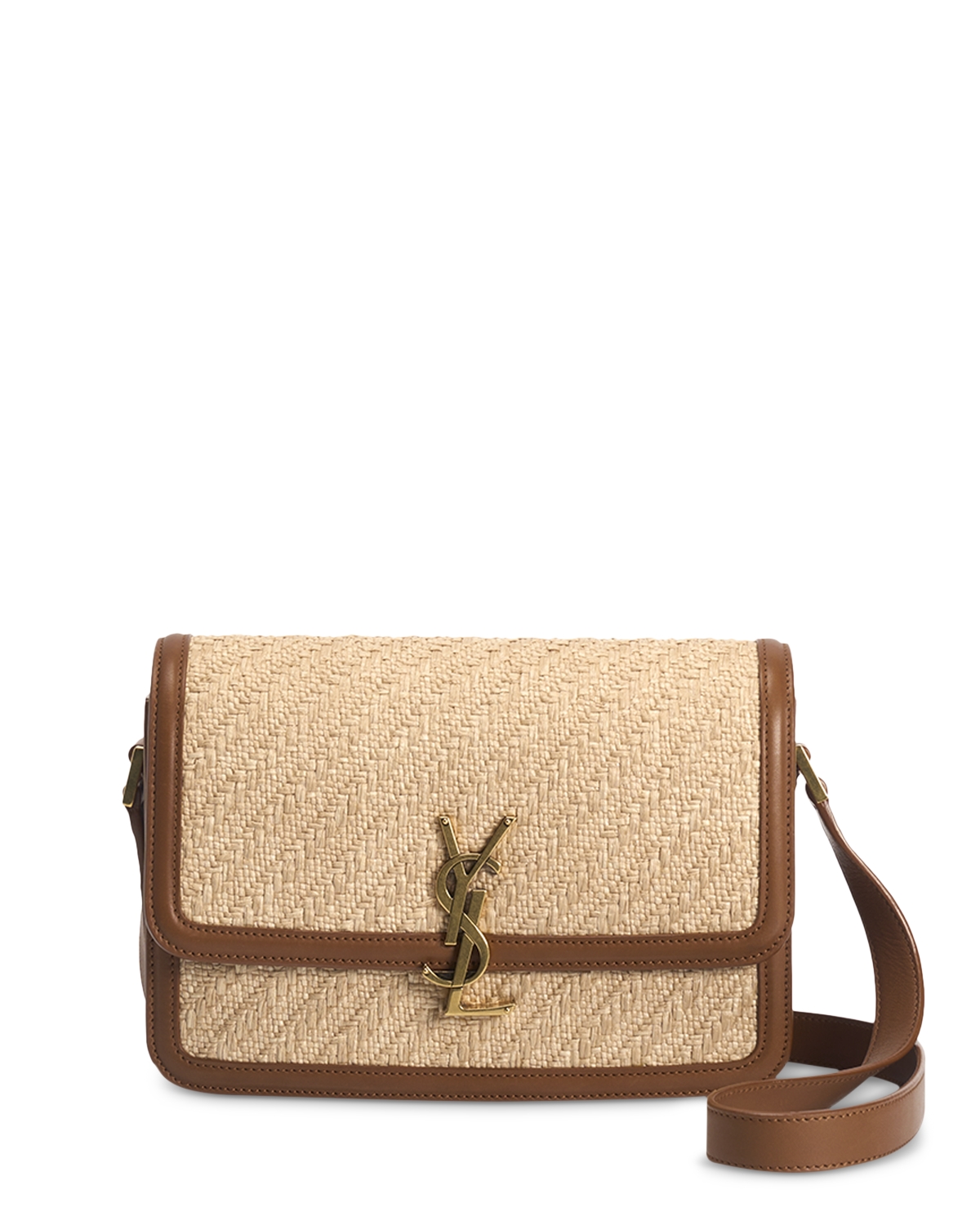 Saint Laurent Shoulder Bag - Natural Sand/Brick | Editorialist